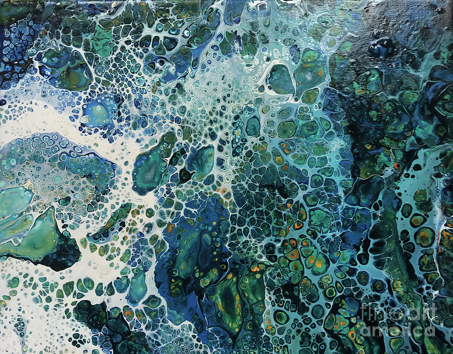 Blue Tranquility Painting by Jess Elliott Hooper - Fine Art America