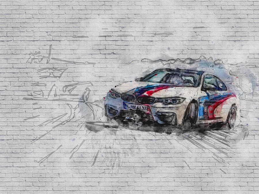 BMW M4 F82 drift BMW M racing cars racing track BMW M4 drift BMW Motorsport M4 tuning BMW ...