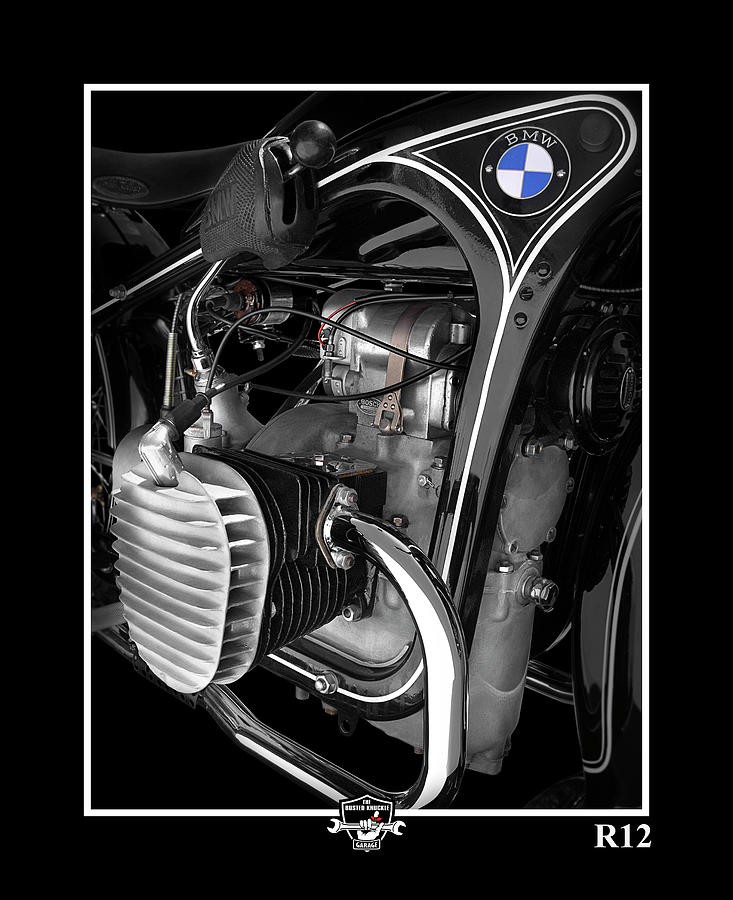 BMW R12 Motorcycle Photograph by Daniel Peirce | Pixels