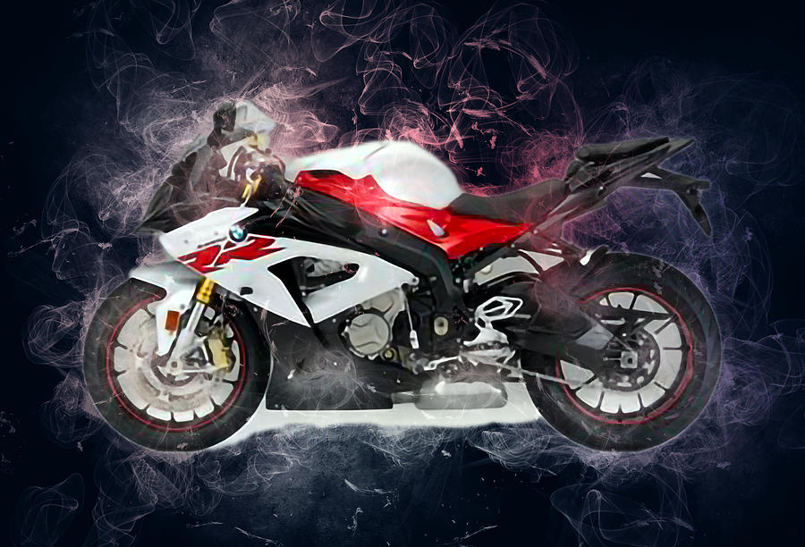 Bmw S1000Rr 2017 Sports Bike New Motorcycles Superbike Digital Art by Edgar Dorice - Fine Art ...