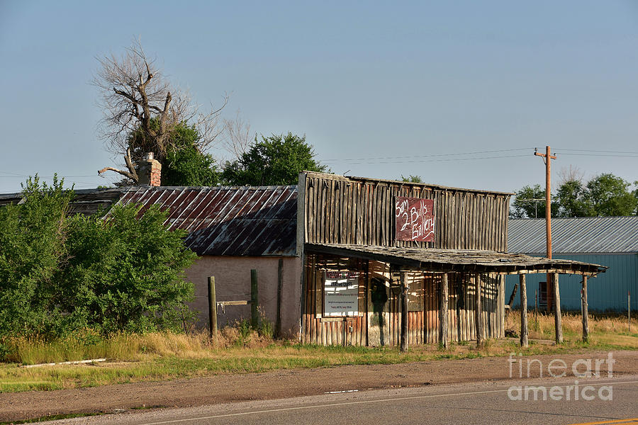 Boarded Up Building in a Ghost Town Photograph by DejaVu Designs - Pixels