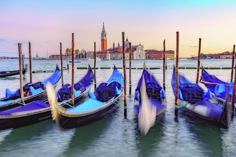 Bobbing Gondolas Photograph by John Wright - Fine Art America
