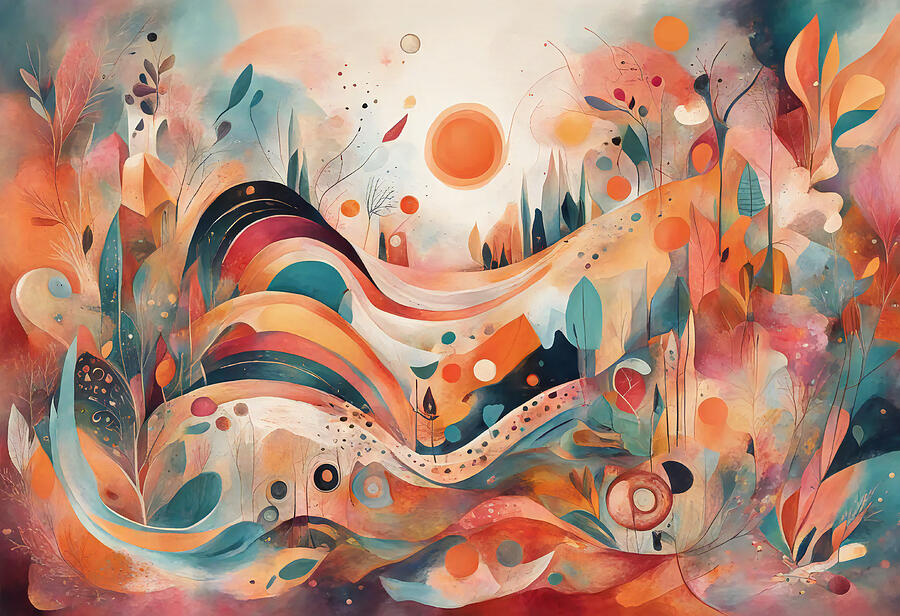 BOHO Abstract II Digital Art by Mindy Guidry - Fine Art America