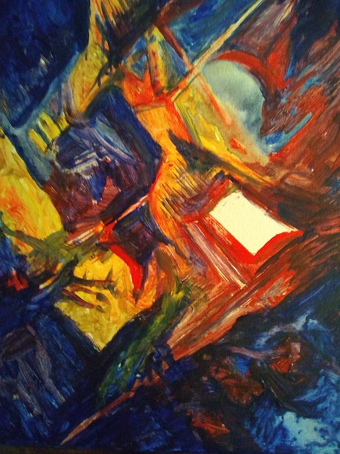 Book Study Painting by Brian Sandy - Fine Art America