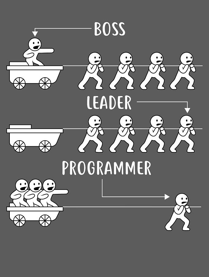 Boss Leader - Programmer For Men Women Kids Developer Coder Software ... Boss Leader - Programmer For Men Women Kids Developer Coder Software ...