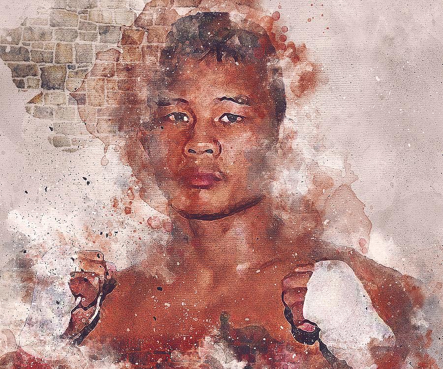 Boxer Soe Lin Oo Digital Art by Keagan Arcelina | Fine Art America