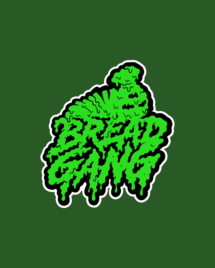 Bread Gang Moneybagg Yo Merch Slime Logo Digital Art by Benjamin Jones ...