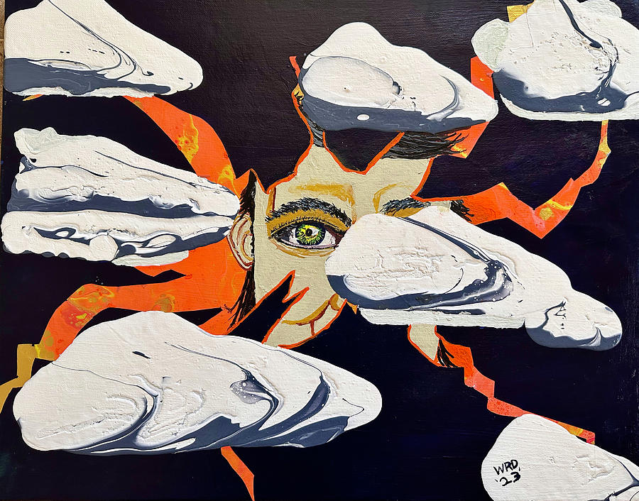 Breakthrough Painting by Warren DeFerbrache - Fine Art America