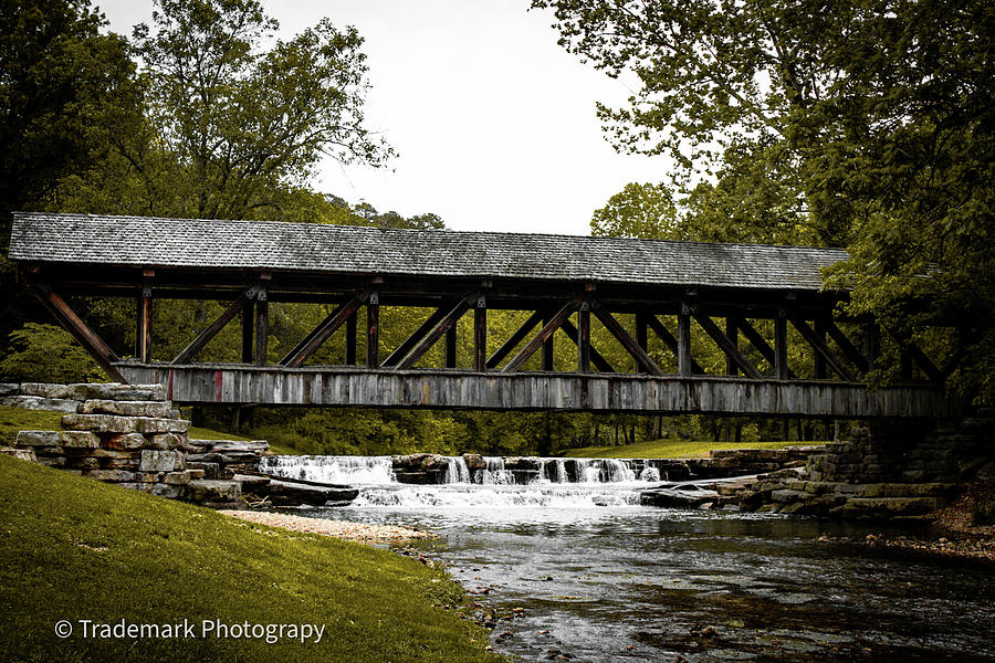 Bridge over Waterfall River Photograph by Thomas Miller | Fine Art America