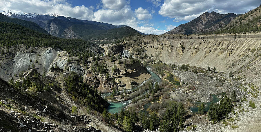 Bridge River Horseshoe Bend Panorama Photograph by Ian McAdie - Pixels