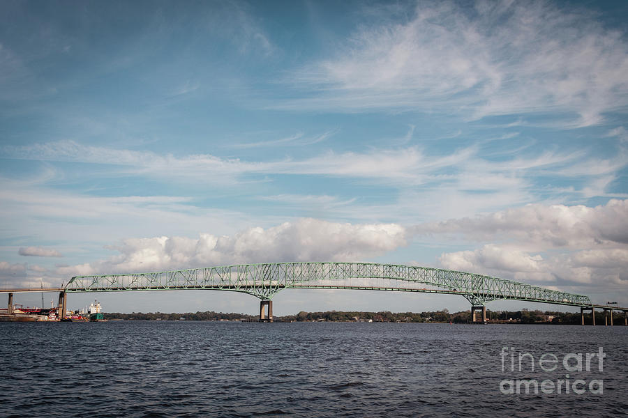 Bridges of Jacksonville Florida 2 Urban Photography - City Art - Coastal Landscape Photograph by ...