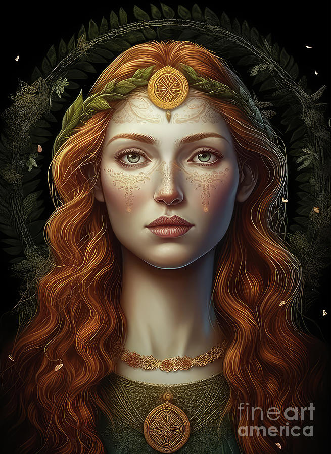 Brigid Digital Art by Art Galaxy - Fine Art America