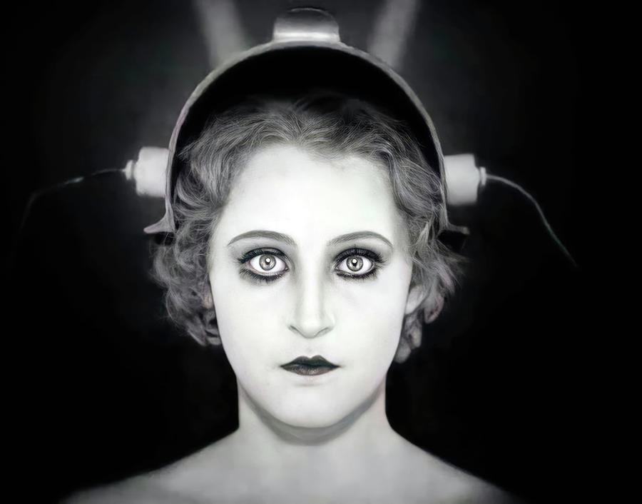 BRIGITTE HELM in METROPOLIS -1927-, directed by FRITZ LANG. Photograph by Album - Fine Art America