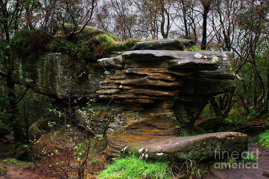 Brimham Rocks No. 4 Photograph by Doc Braham - Fine Art America
