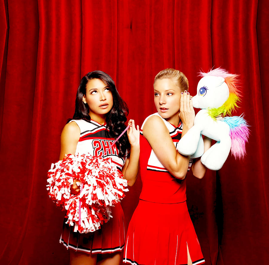 Brittana Brittany amp Santana GLEE Poster Painting by Reynolds Wilkinson | Fine Art America