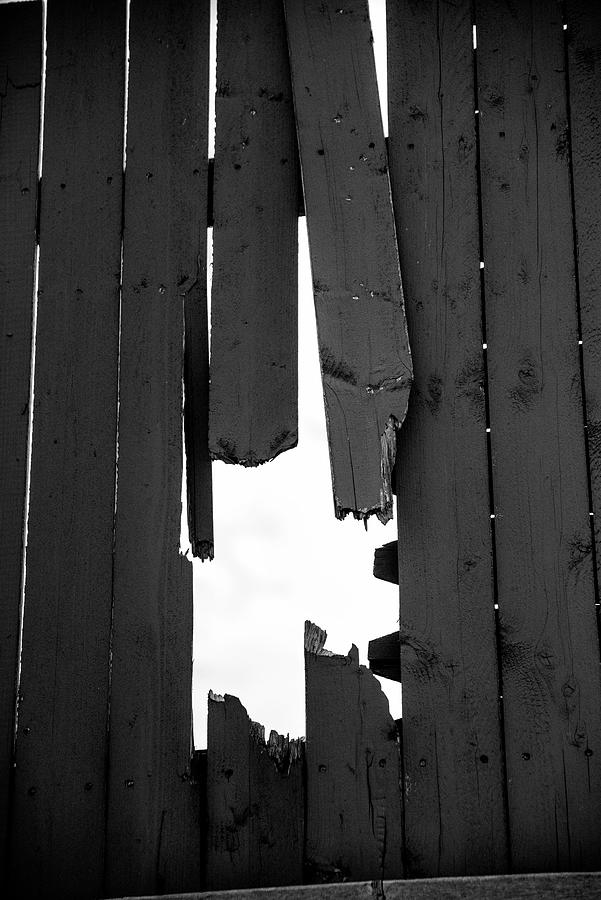 Broken Slats Photograph by Andrew Wohl - Fine Art America