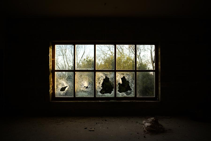 Broken windows. Photograph by Eoin Killigrew - Fine Art America