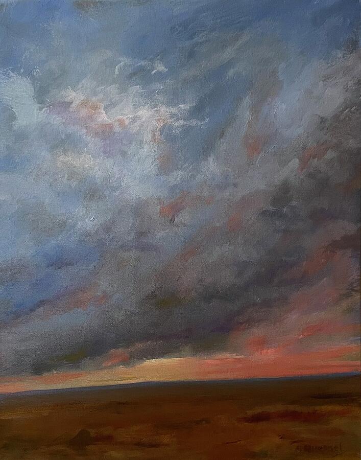 Brooding Sky Painting by Roger Quesnel - Fine Art America
