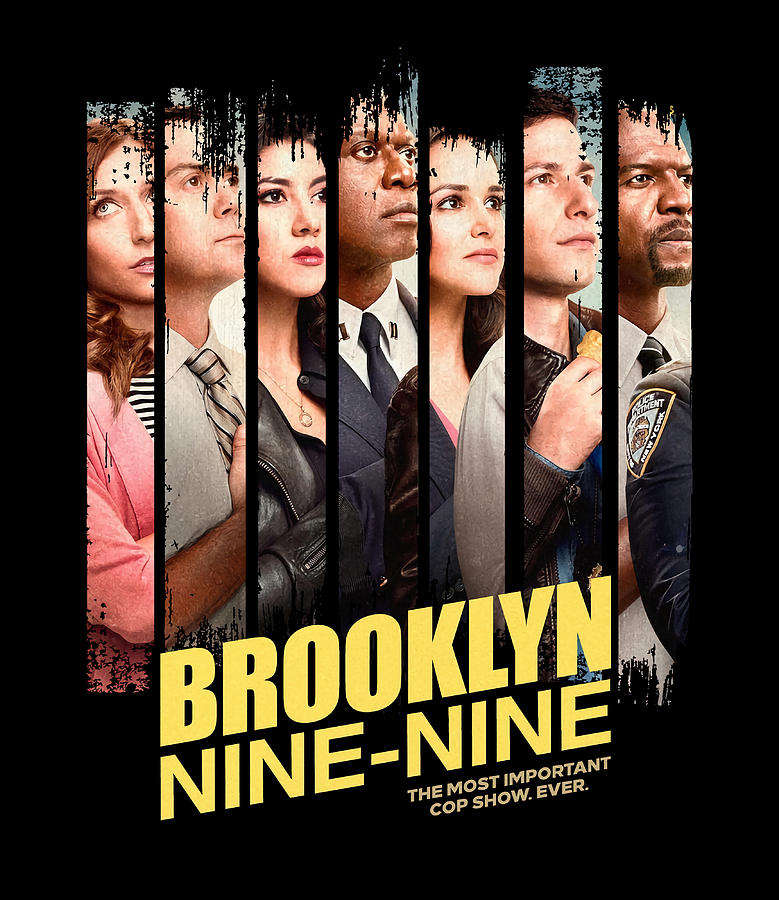 Brooklyn NineNine The most important cop show Painting by Aiden Holly ...