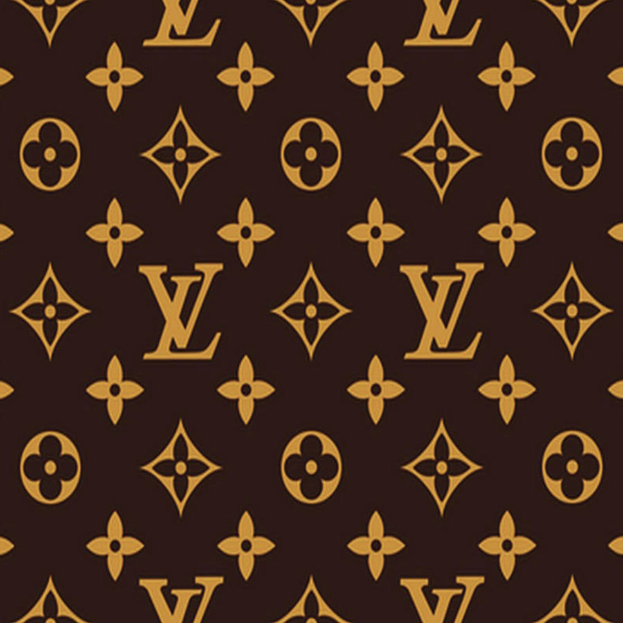 Brown Gold Pattern Digital Art by Freeda Bode - Fine Art America