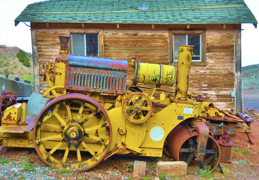 Buffalo Road Roller Photograph by Nancy Jenkins - Pixels