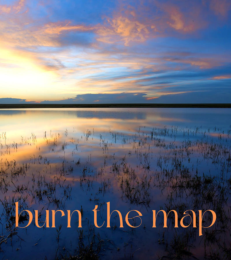 Burn the Map Digital Art by Diane Hocker - Fine Art America