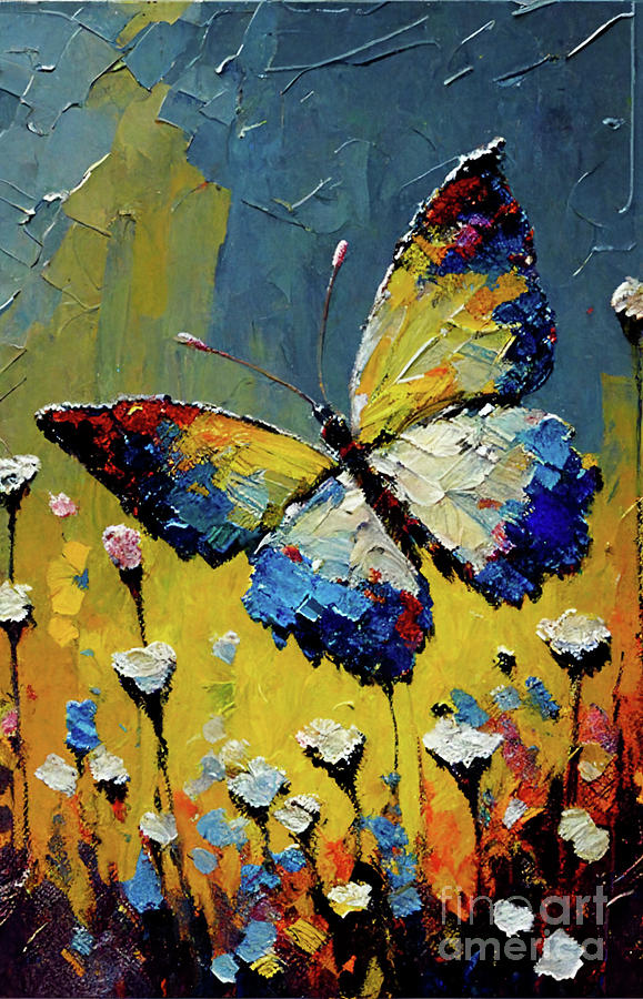 Butterfly 0201b Digital Art by Howard Roberts - Fine Art America