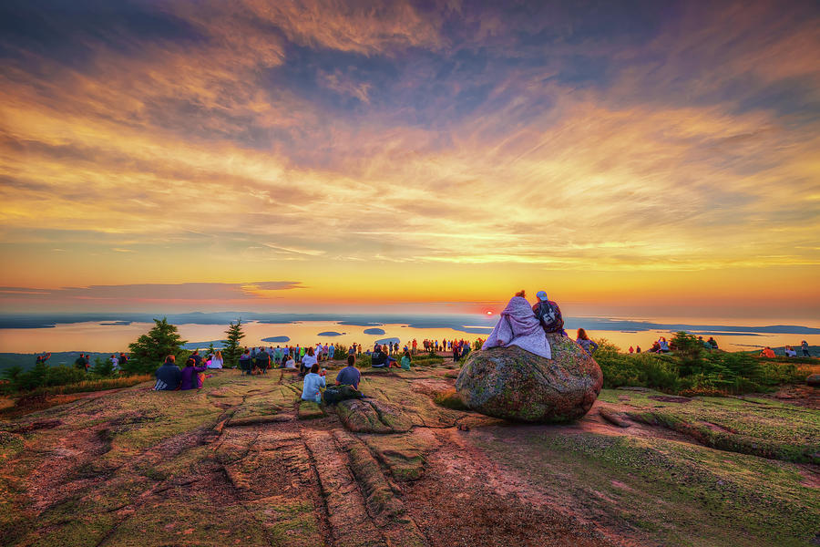 Cadillac Mountain Sunrise Acadia 8193 Photograph by Greg Hartford ...