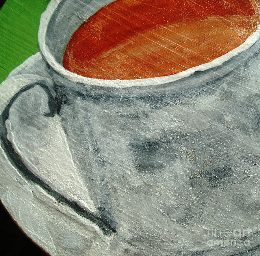 Cafe' Con Leche Painting by Reina Resto | Pixels