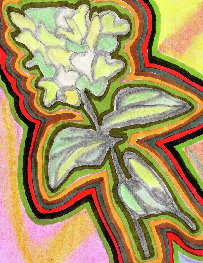 Candescent Flower Mixed Media by David Jacobi - Fine Art America