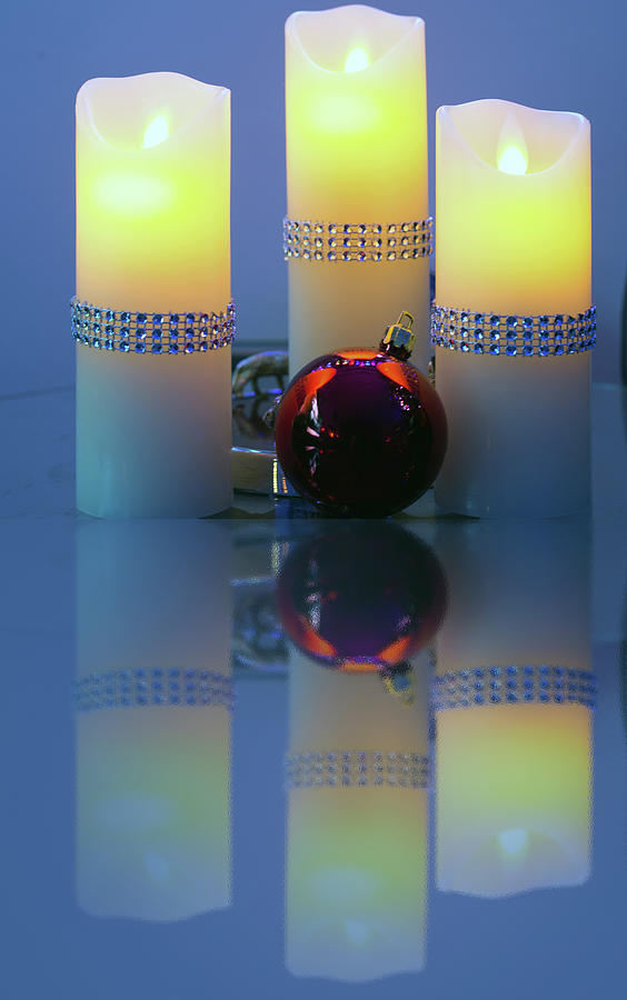 Candle Reflection Photograph by Paula Joyce - Pixels