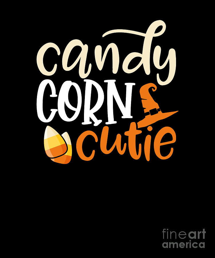 Candy corn cutie Digital Art by BeMi Store - Fine Art America