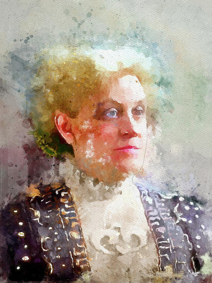 Carrie Chapman Catt Painting by Chris Allan | Pixels