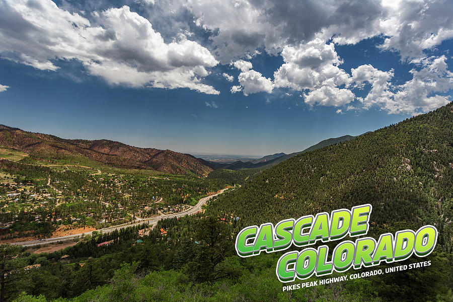 Cascade Colorado from Pikes Peak Highway Photograph by Gestalt Imagery - Fine Art America