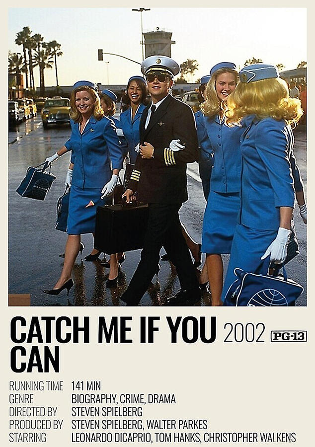 Catch Me If You Can Movie Digital Art by Paul Bennett - Fine Art America