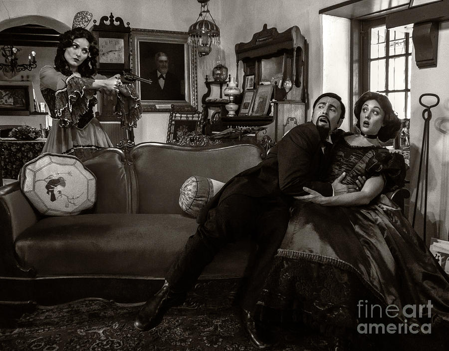 Caught In The Andres Pico Adobe Photograph By Sad Hill Bizarre Los Angeles Archive