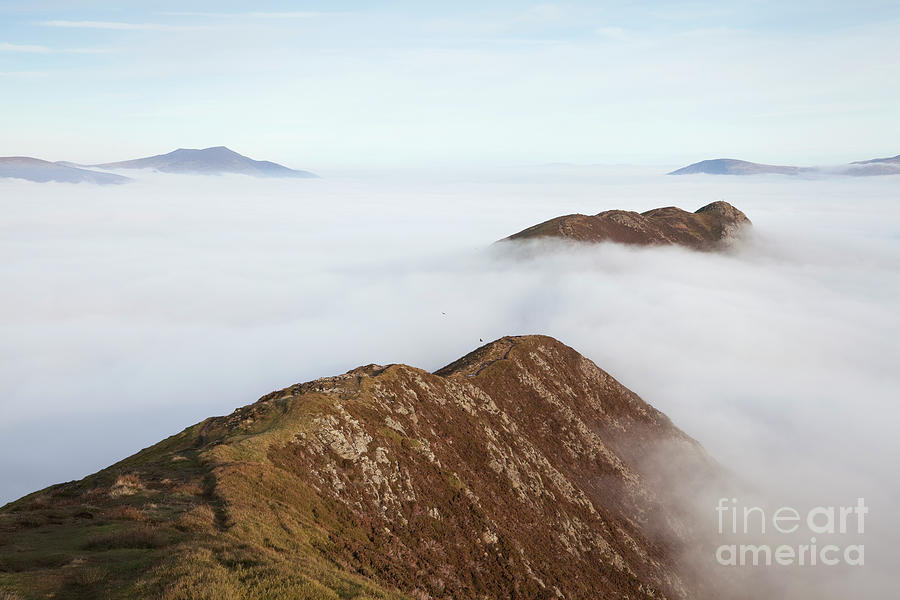 Causey Pike cloud inversion 2 Photograph by Gavin Dronfield - Fine Art America