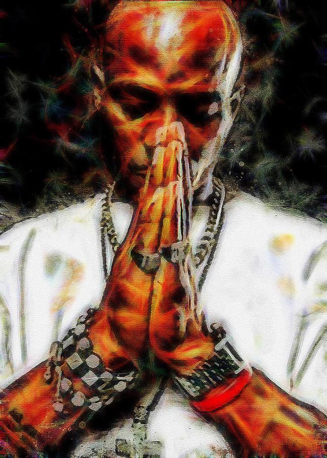 Celebrity Dmx famous people colorful Digital Art by Jessica Colby - Fine Art America