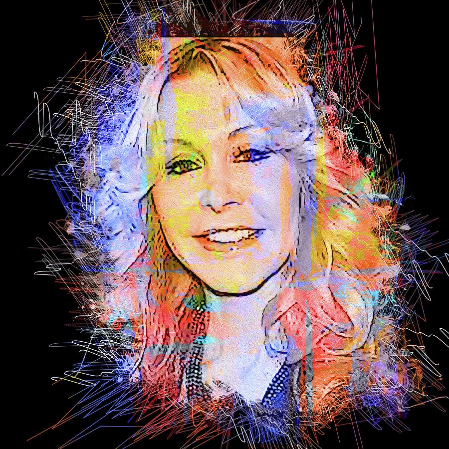 Celebrity Dolly Buster Digital Art By Walter Florine Pixels