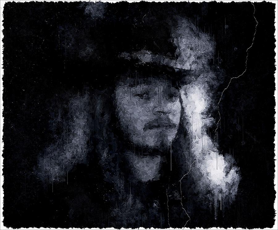 Celebrity Ronnie Van Zant Art Digital Art By Garett Harold Fine Art America