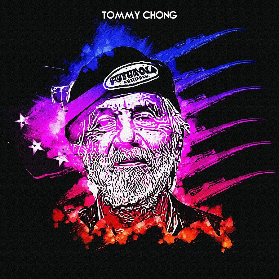 Celebrity Tommy Chong Mixed Media By Luettgen Vidal Fine Art America
