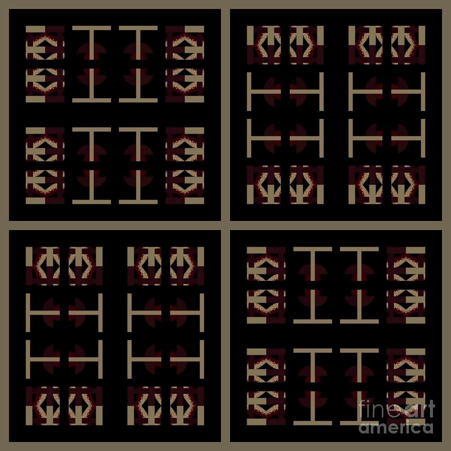 Chain Modified Pattern Digital Art by SUDA Studios Tech - Pixels