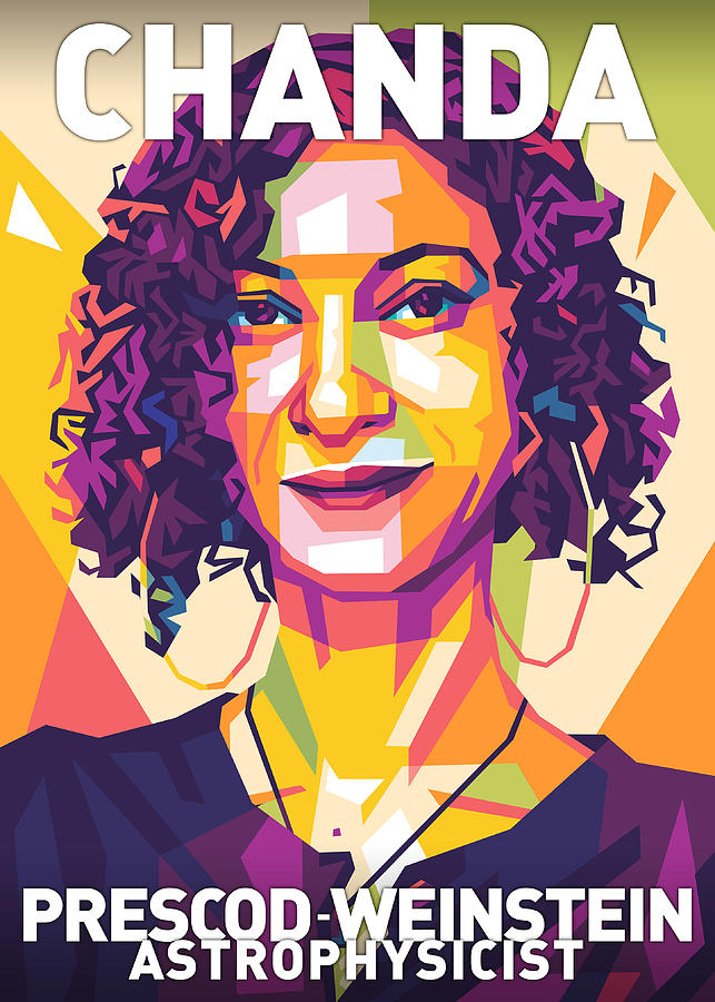 Chanda Prescod Weinstein Digital Art by Shecience - Fine Art America