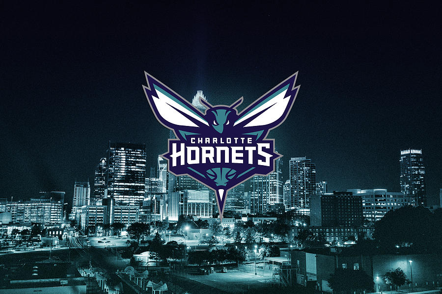 Charlotte Hornets NBA Basketball Digital Art by SportsPop Art - Fine Art America