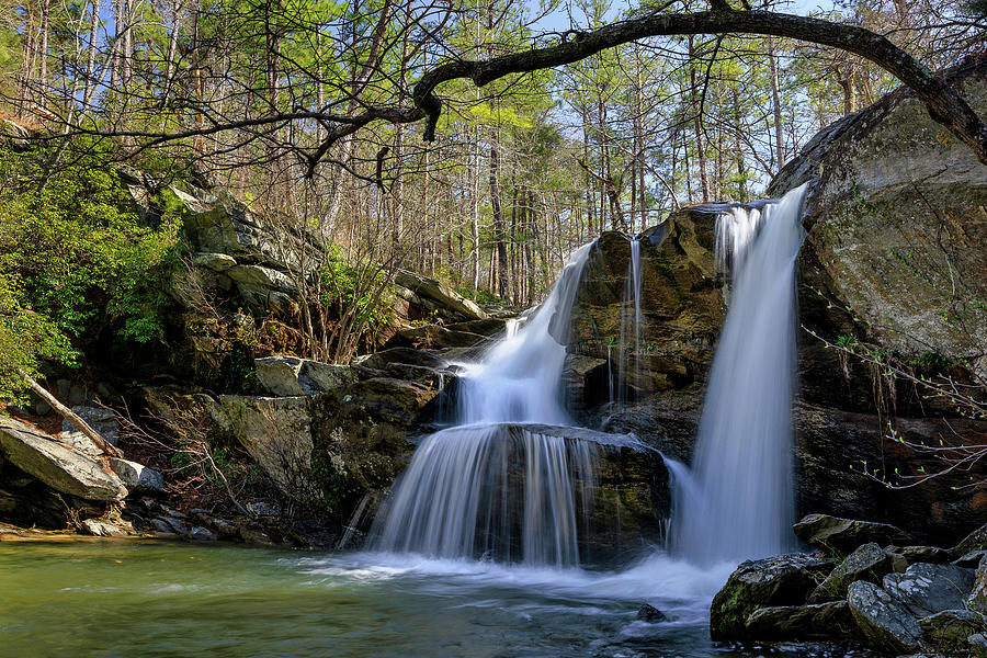 Cheaha Falls Photograph by Walt Ebbert - Fine Art America