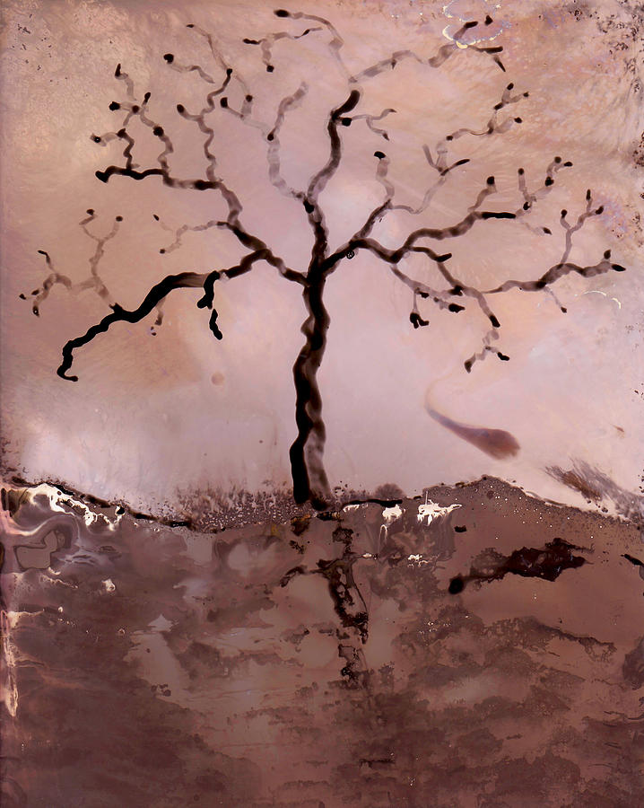 Chemigram - Chemical painting 2 Mixed Media by Kim Ramseyer Studios ...