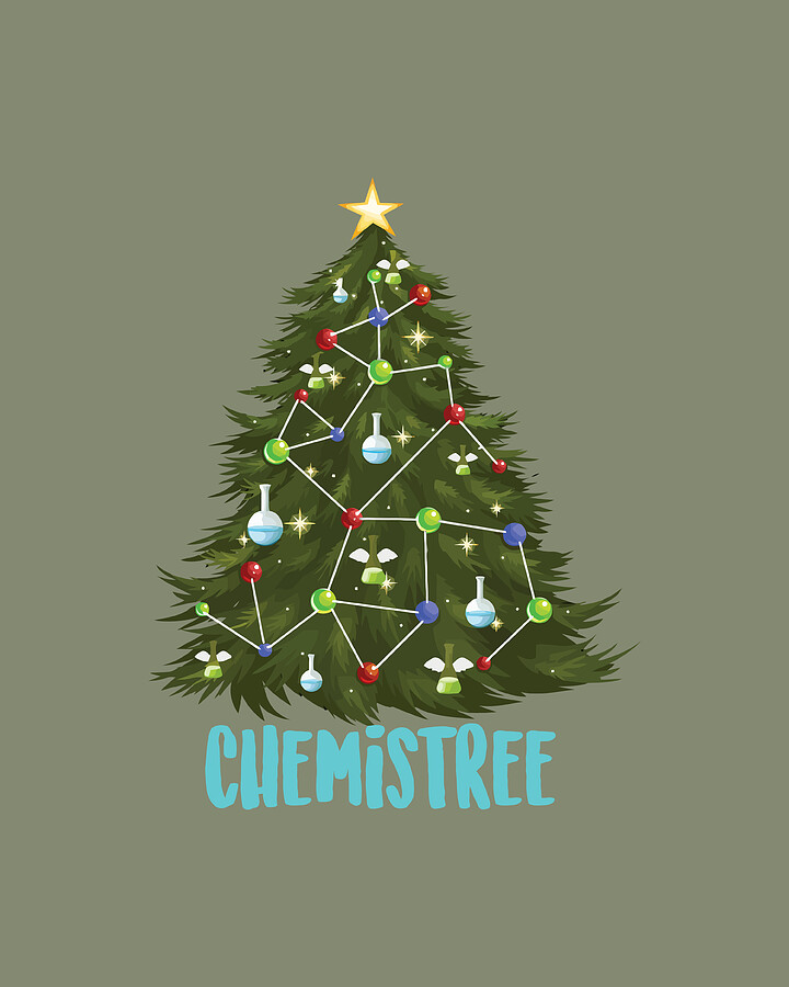 Chemistree Cool Chemistry Holiday Gag Gift for Christmas present ...