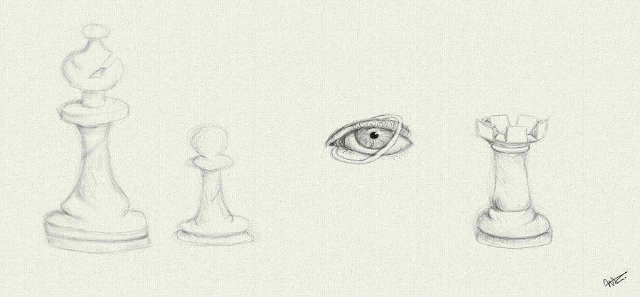 Chess Eye Digital Art by Mitchell Eimermann - Fine Art America