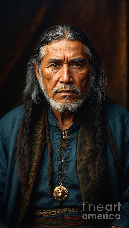 Chief Seattle's Wisdom Embodied Digital Art by Pablo Avanzini - Fine ...