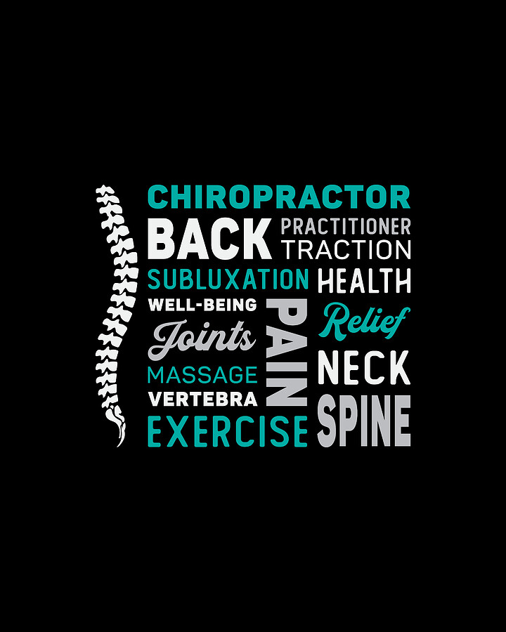 Chiropractor Spine Chiro Medicine Chiropractic Digital Art by ...